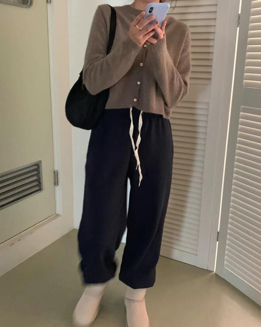 프리티영띵 기모 투웨이 조거 팬츠 (4color) pyt 프영띵 밴딩 바지