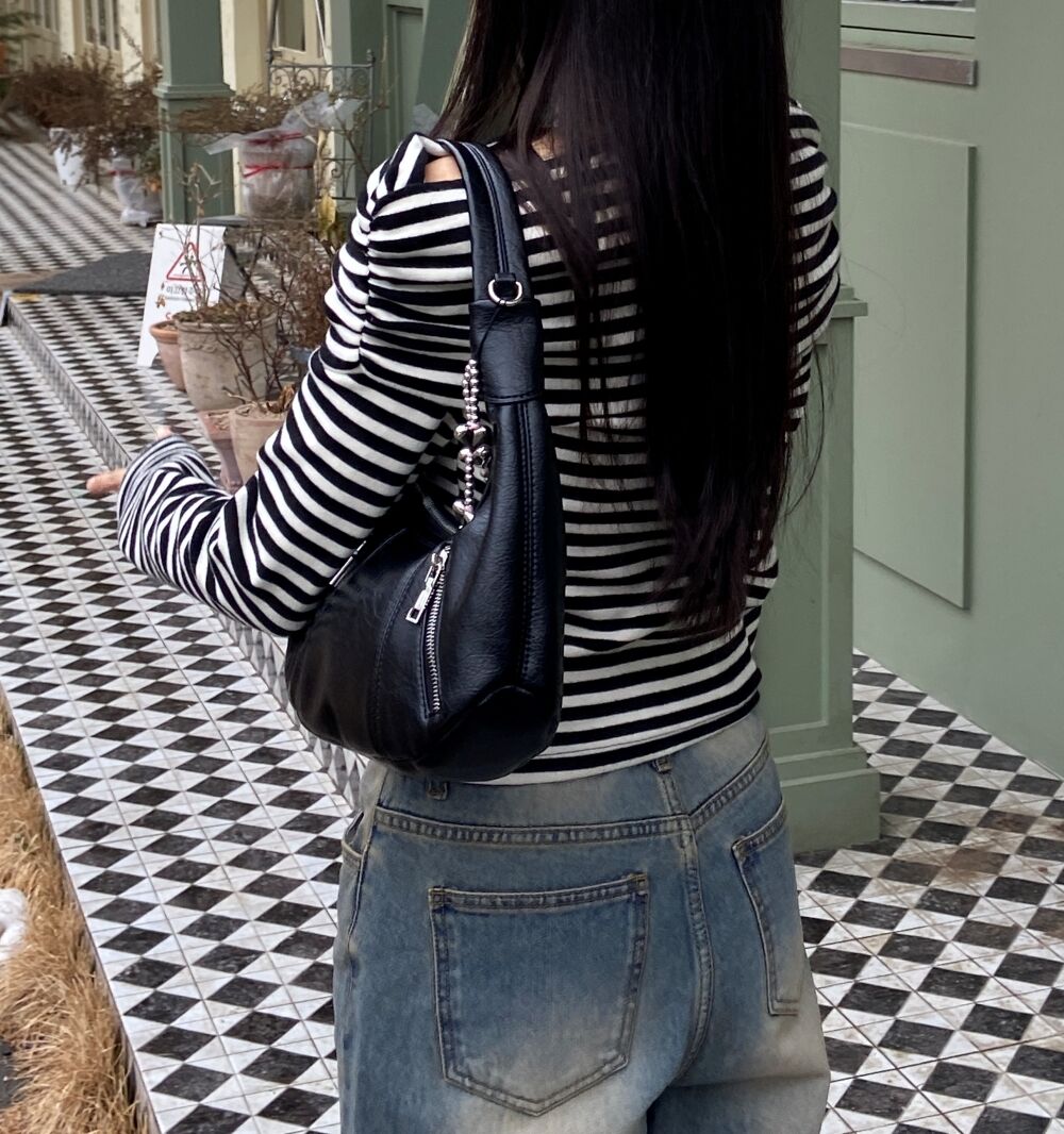 ラウンドミニショルダーバッグ4color|ファッション通販サイトNUGU