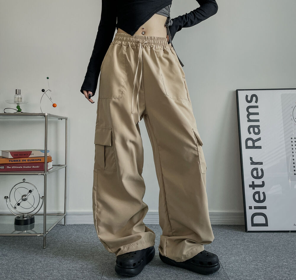 [選べる着丈]ストリング2WAYカーゴワイドパンツ(model 159cm)|ファッション通販サイトNUGU