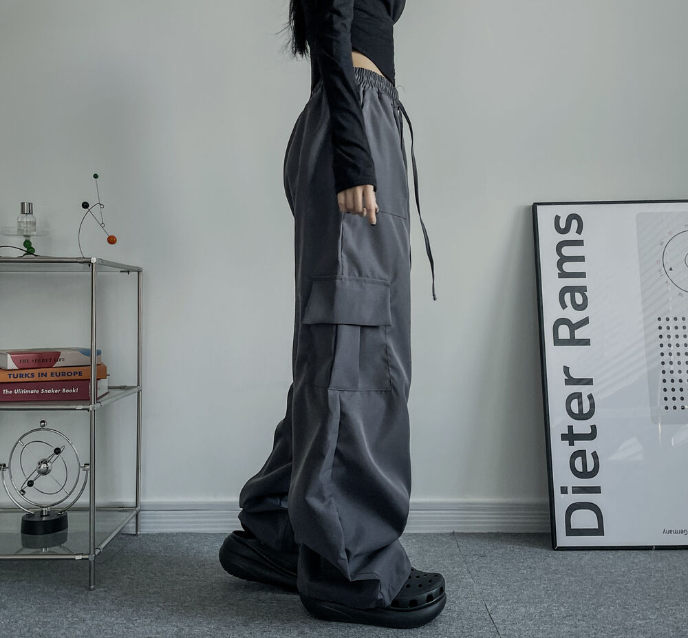 [選べる着丈]ストリング2WAYカーゴワイドパンツ(model 159cm)|ファッション通販サイトNUGU